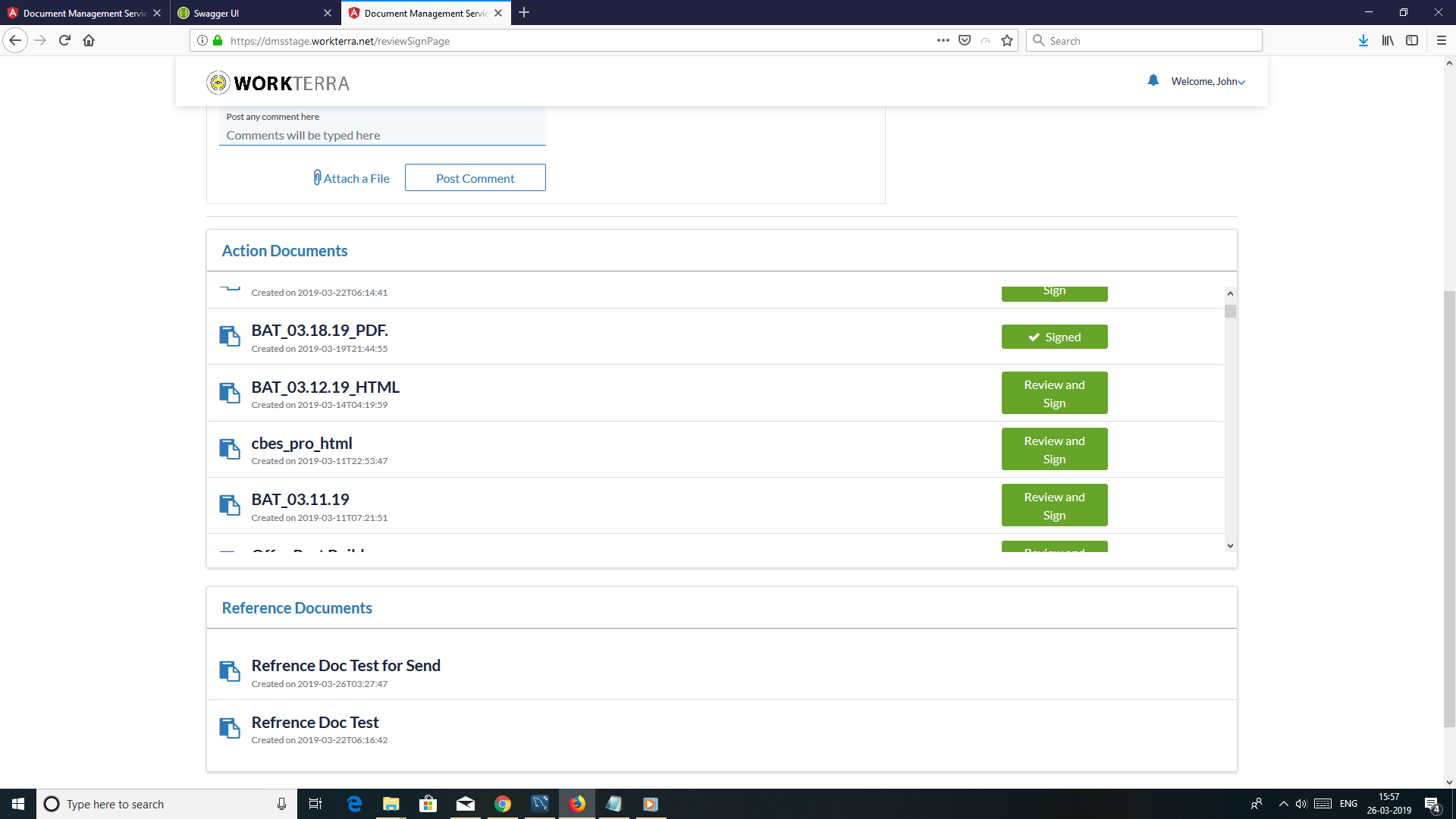 Dms 979 Dms Send Forms Not Getting Send Workterra Jira